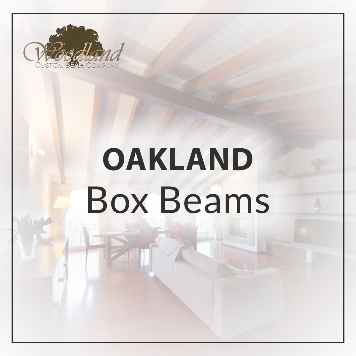 Real Wood Custom Box Beams in Oakland, CA